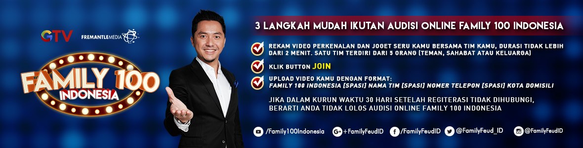 Cara Ikutan Family 100 Indonesia Berhadiah Jutaan Rupiah - Info Kuis ...