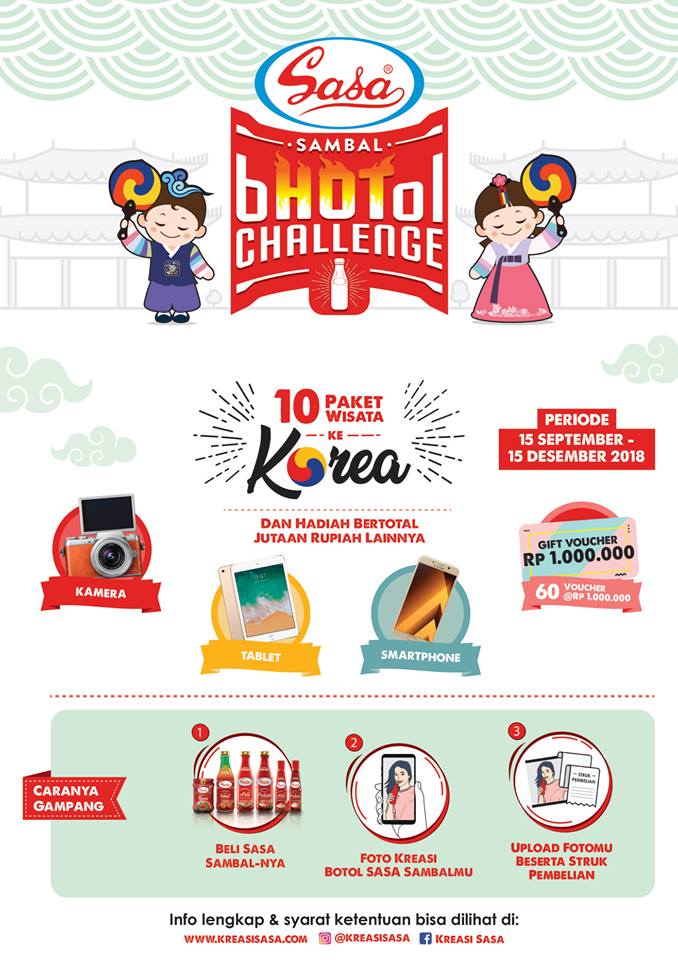 Menangkan Hadiah Liburan ke Korea Selatan, Barang Elektronik, Gift ...