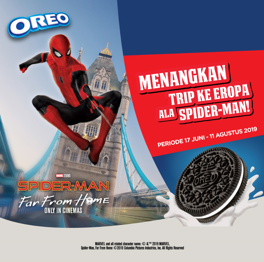 Beli Oreo Ikuti Kompetisi Foto Menangkan Tour ke Eropa ala Spider-Man ...