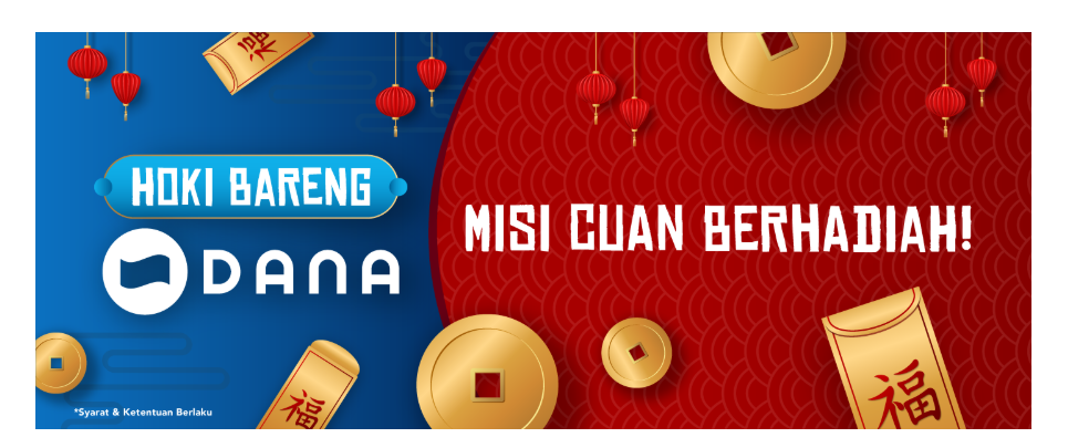 Kirim Angpao Pakai DANA Dapat Cashback 10% dan Ada Misi DANA Berhadiah ...