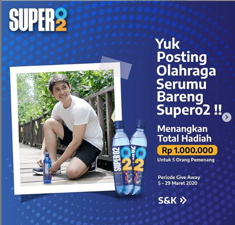 Menangkan Total Hadiah 1 Juta dengan Posting Olahraga Serumu Bareng ...