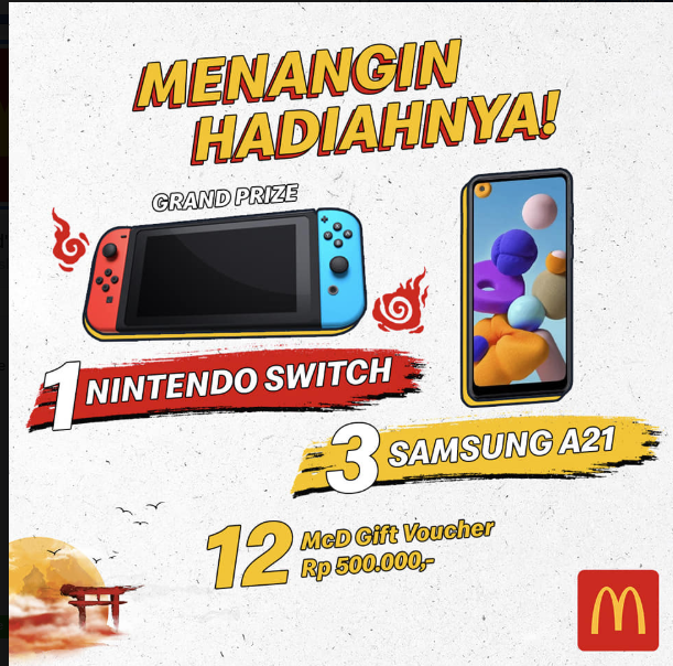 Kompetisi Cosplay Ala McD Berhadiah Nintendo Switch, Samsung A21, dan ...