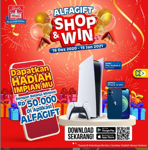 Alfagift Shop And Win Dapatkan Hadiah Impian Sony Play Station 5 dan ...